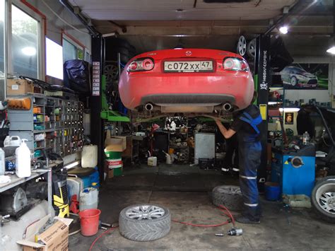 Замена рычагов задней подвески — Mazda Mx 5 Nc 2 л 2008 года визит на сервис Drive2