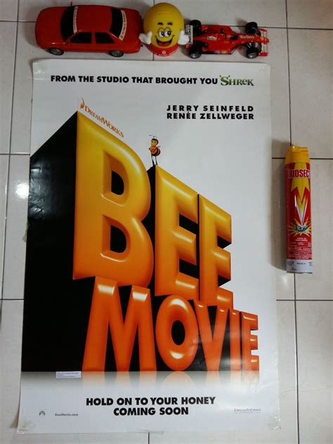 Bee Movie Limited Edition Poster Original 2007 01 Bumblebee Hobbies
