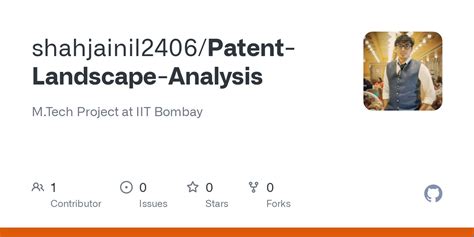 Github Shahjainil2406patent Landscape Analysis Mtech Project At Iit Bombay