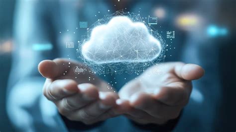 Cloud Computing Data Storage And Futuristic Network Integration