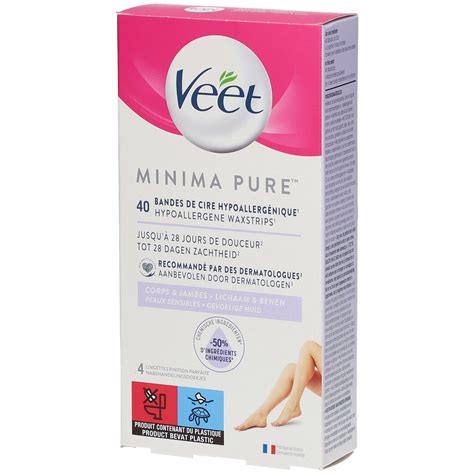 Veet® MINIMA Kaltwachsstreifen 40 St - Redcare Apotheke