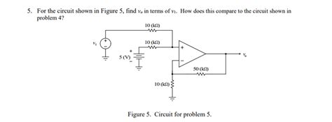 Solved For The Circuit Shown In Figure Find Vo In Chegg