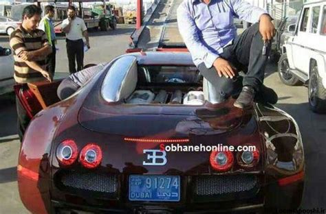 عکس های ماشین بوگاتی در تهران