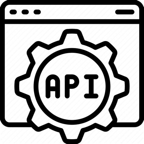 website api corporate application program interface icon