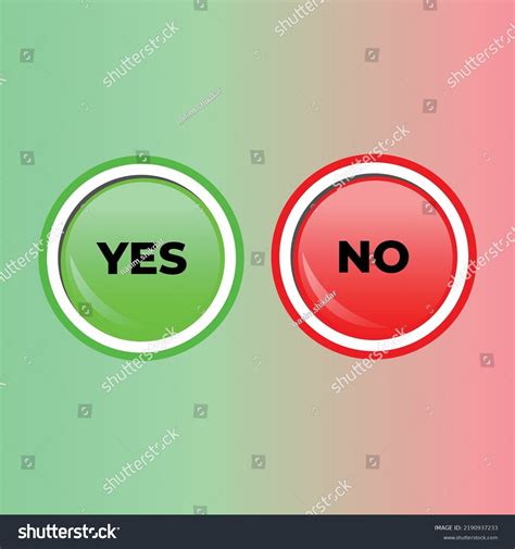 yes no checkmarks on circle circle stock vector royalty free