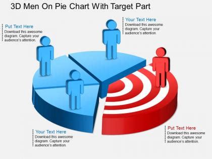 D Pie Chart SlideTeam