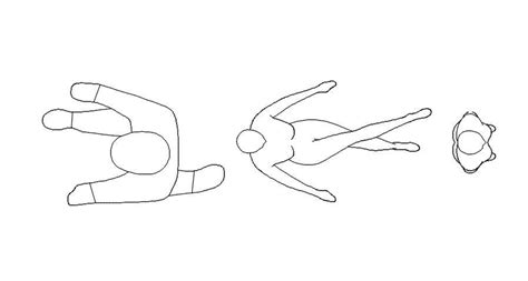 Human Cad Block Plan In Autocad Dwg File Cadbull