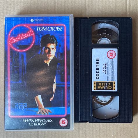 Cocktail Vhs Video 1988 Cc7971 Horror Stock