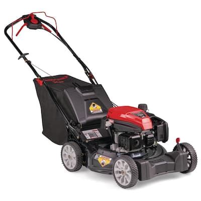 Troy-Bilt XP 21 in. 149 cc Vertical Storage Series Engine 3-in-1 Gas FWD Self Propelled Lawn ...