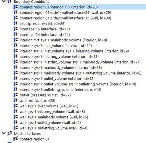 mesh interface initialization