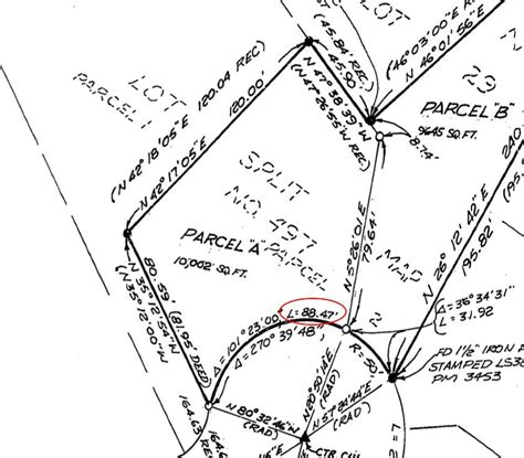 Can Someone Help Me Understand My Parcel Map R Surveying