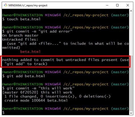 the git add command for beginners