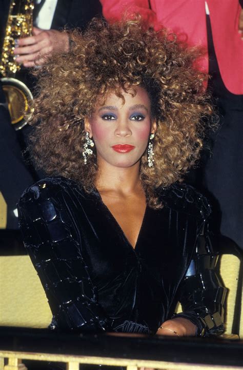 Whitney Houston Hair Color At James Roush Blog