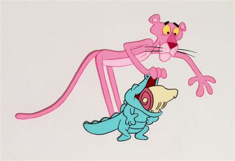 Animation Collection Original Production Animation Cel Of The Pink