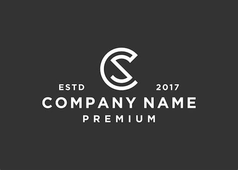 Premium Vector Letter Cs Circle Logo Design Vector Illustration Template