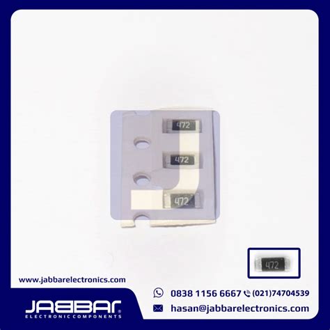 Resistor 472 4 7k Ohm 1 4w Smd1206 Jabbar Electronics