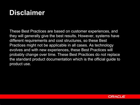 oracle rac 10g best practices ppt