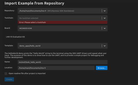 Unable To Select Too Chain For Imx In Vscode Ubuntu NXP Community