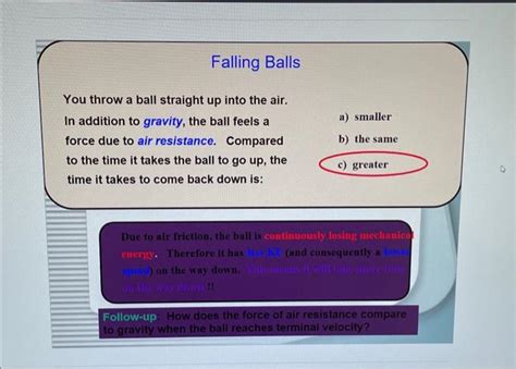 Solved You Throw A Ball Straight Up Into The Air In