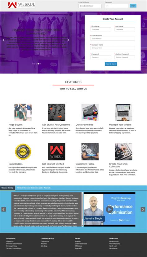 Opencart Marketplace Seller Central Webkul Blog