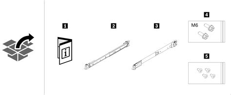 Installing The Rail Kit Mdc Rackcabinet Lenovo Docs