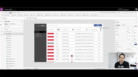help desk power app part 3 youtube