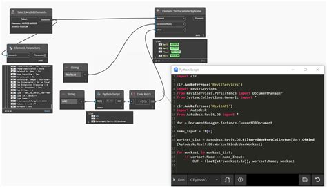 Get All Worksets In The Model Dynamo And Revit 2023 Dynamo