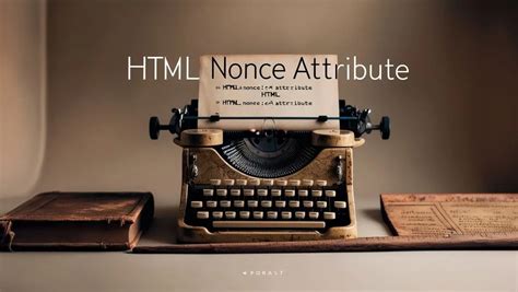 Html Nonce Attribute Codetofun