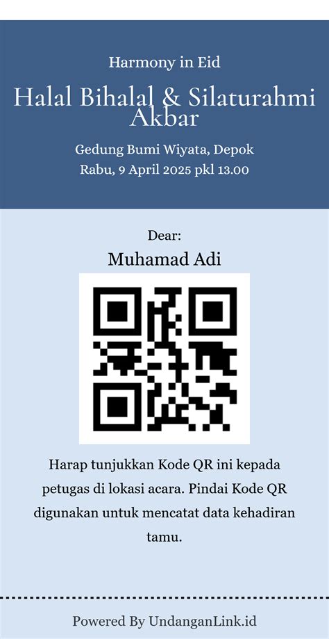 Buku Tamu Digital Exclusive Dengan Qr Code