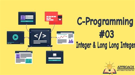 c programming lecture 03 integer and long long integer 📼 youtube