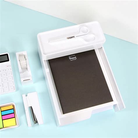 디용 카코 Kaco 레모 A4 트레이 스토리지 박스 세트