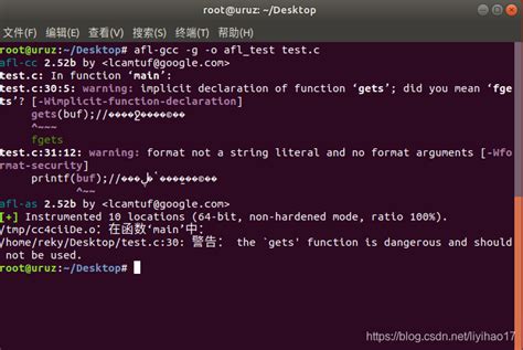 【afl学习笔记（一）】有源码的c程序fuzz afl crash分析 csdn博客