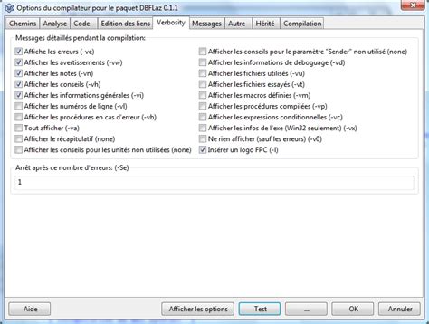 Ide Window Compiler Optionsfr Free Pascal Wiki