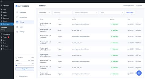 Suretriggers All In One Wordpress Automation Plugin
