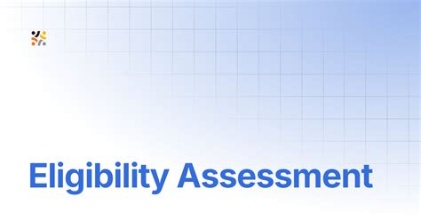 Eligibility Assessment Openg2p Docs