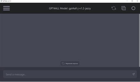 Trying Out The Gpt4all On My Computer And Here Is The Result