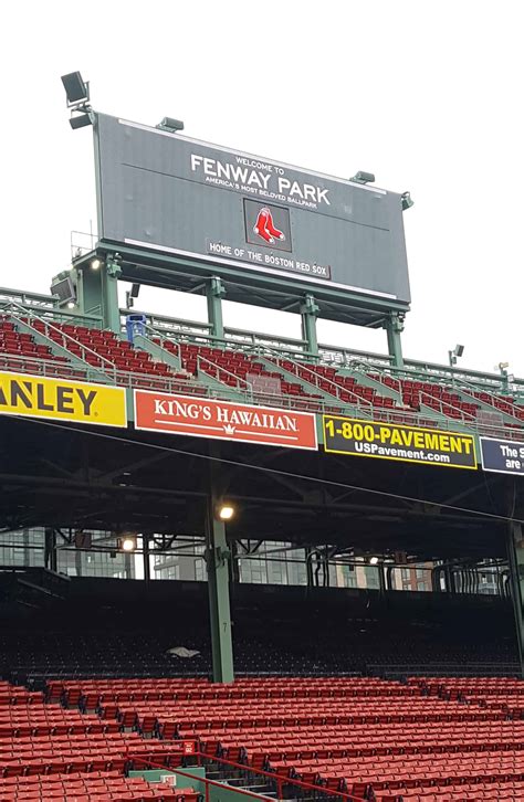 Fenway Park Dimensions 2022