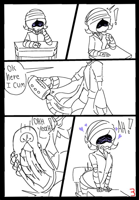 Rule 34 1boy 1girls Comic Female Ghastlypann Glitch Productions Male Murder Drones N Murder