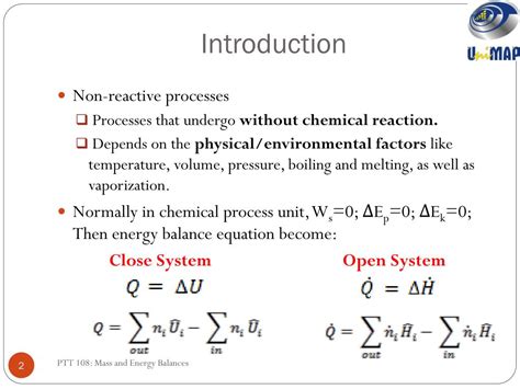 ppt chapter 8 balances on nonreactive processes powerpoint