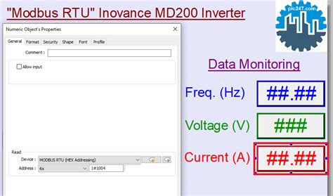 Hmi Weintek Modbus Rtu Inovance Md200 Tutorial