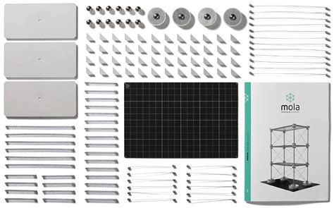 Buy Mola Structural Kit 1 Magnetic Modular Kit For Engineering And Architecture Education 122