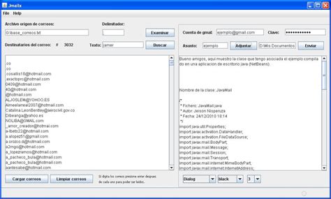 como enviar correos emails desde java con archivo adjunto