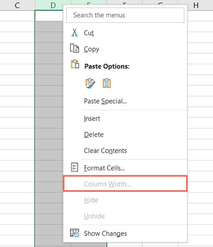 How To Lock Column Width And Row Height In Microsoft Excel