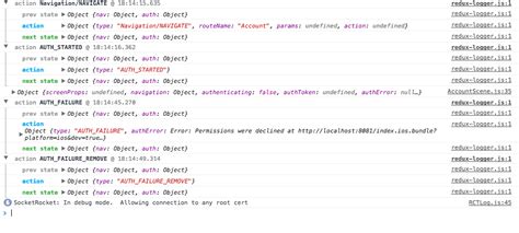 reactjs react native facebook permissions are always declined