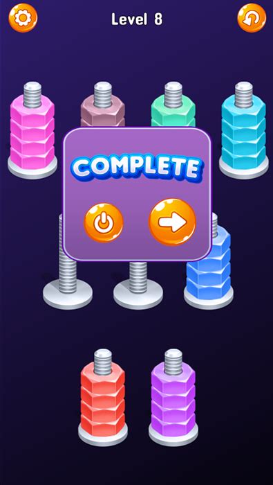 Nuts And Bolts Sort Html Construct By PaintGame CodeCanyon