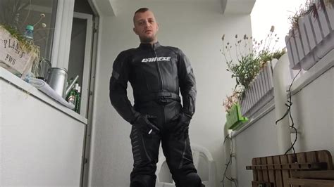 Leather Biker Smoking Thisvid Com