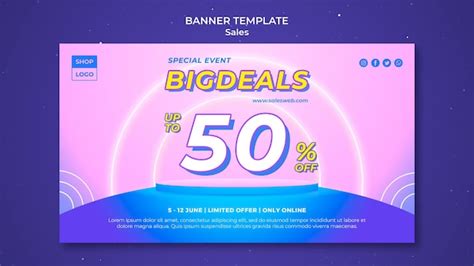 슈퍼 세일 가로 배너 무료 Psd 파일