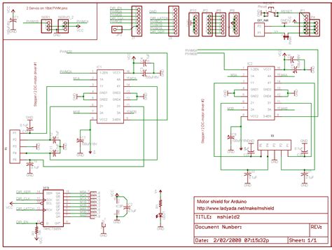 motor shield РОБОТОША
