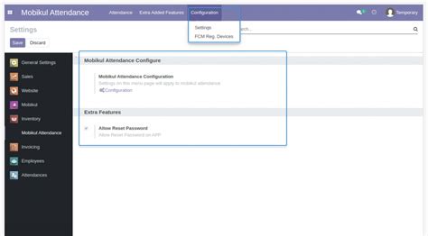 User Guide For Odoo Attendance Mobile App