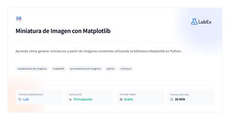 Miniatura De Imagen Con Matplotlib Labex